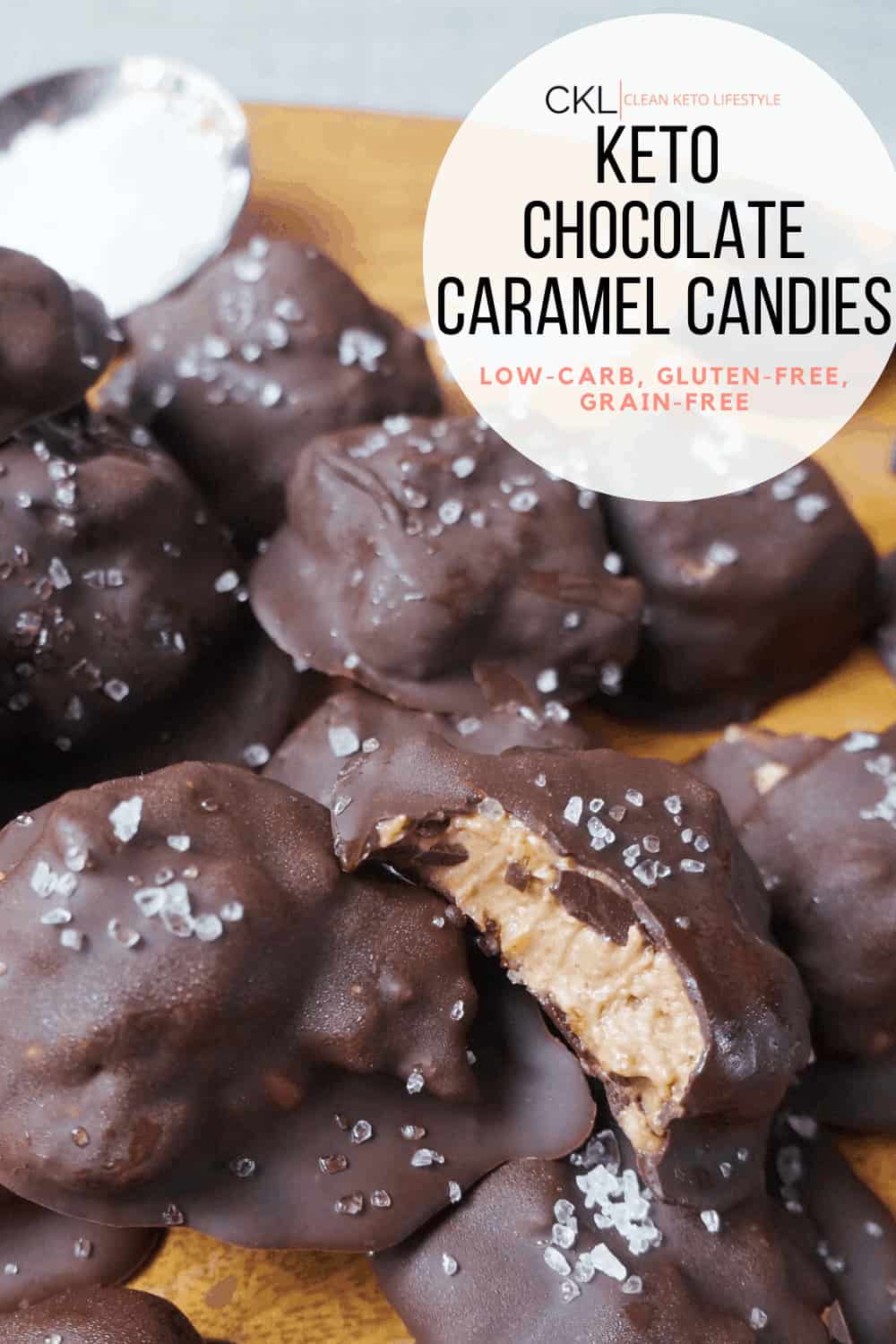 Keto Chocolate Caramel Candies - Clean Keto Lifestyle