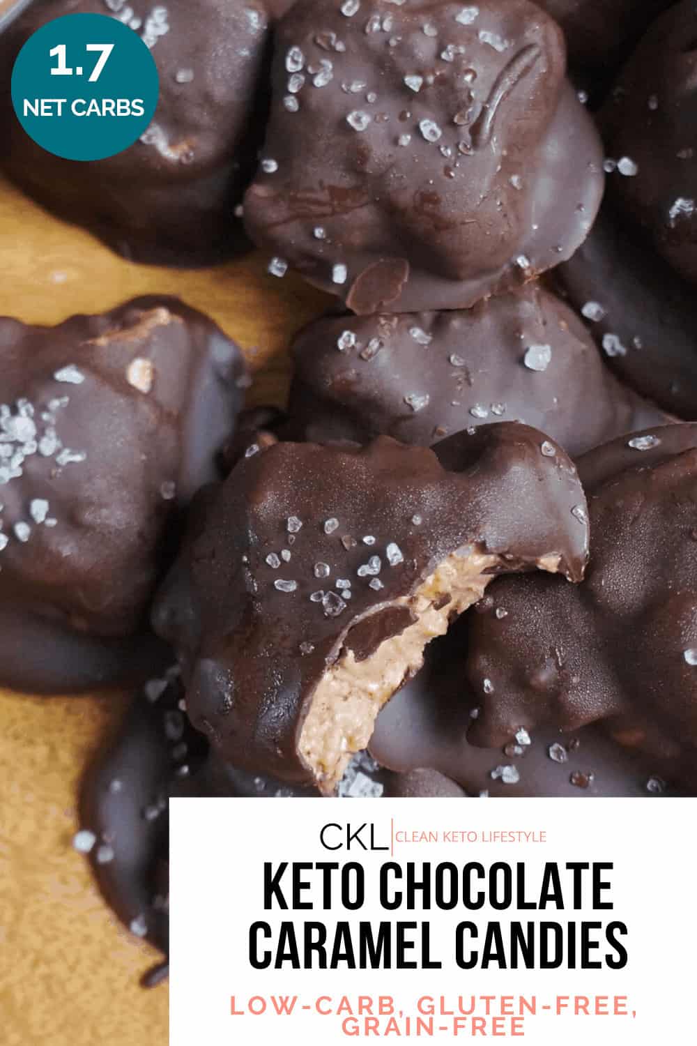 Keto Chocolate Caramel Candies - Clean Keto Lifestyle