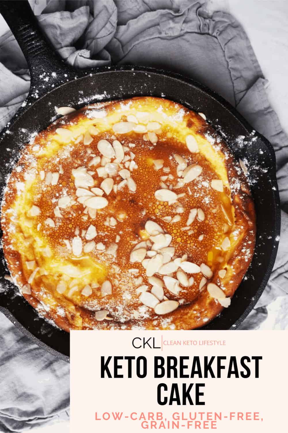 Keto Breakfast Cake - Clean Keto Lifestyle