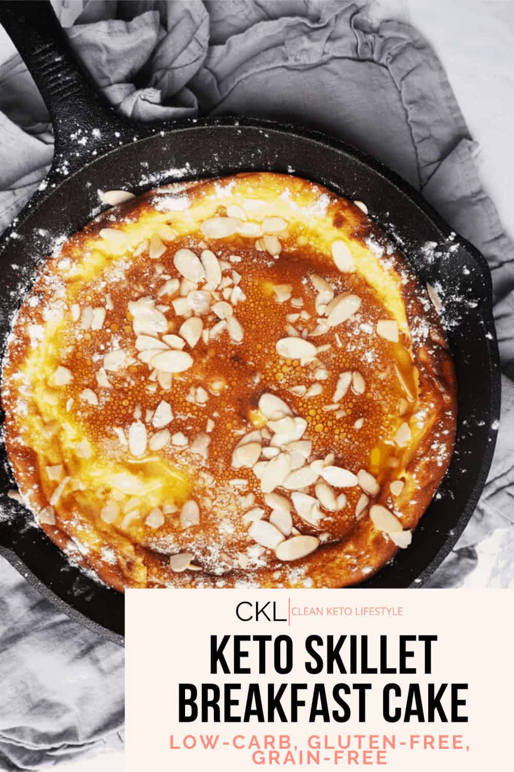 Keto Breakfast Cake - Clean Keto Lifestyle