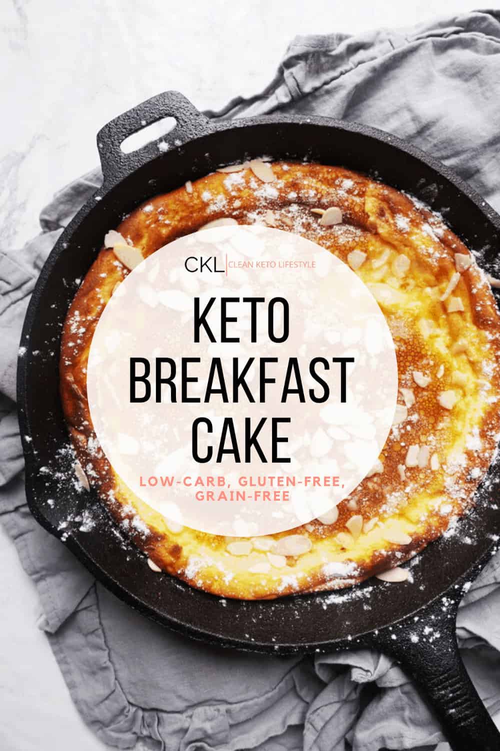 Keto Breakfast Cake - Clean Keto Lifestyle