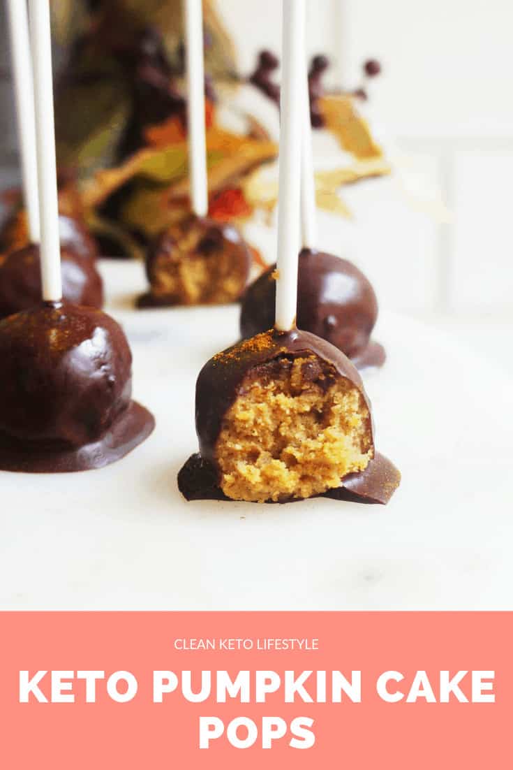 Pumpkin Keto Cake Pops - Clean Keto Lifestyle