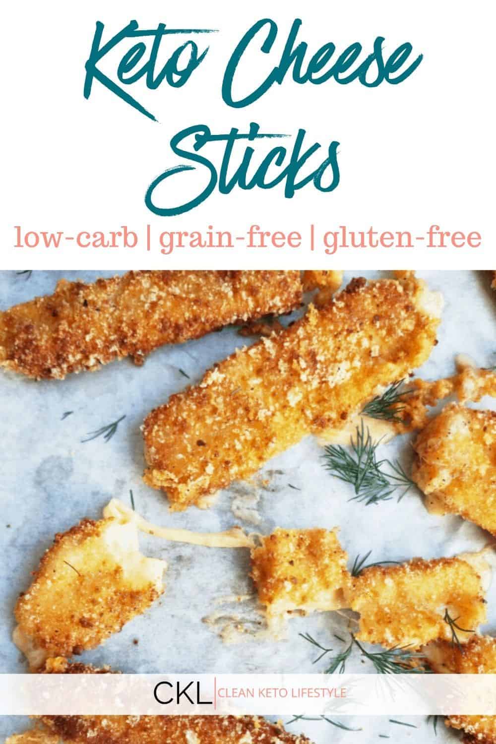 Keto Cheese Sticks with Dipping Sauce - Clean Keto Lifestyle