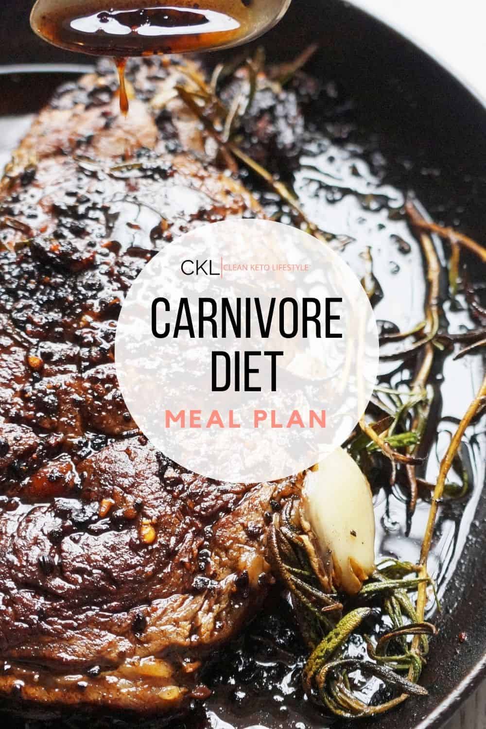 Carnivore Diet Meal Plan - Clean Keto Lifestyle